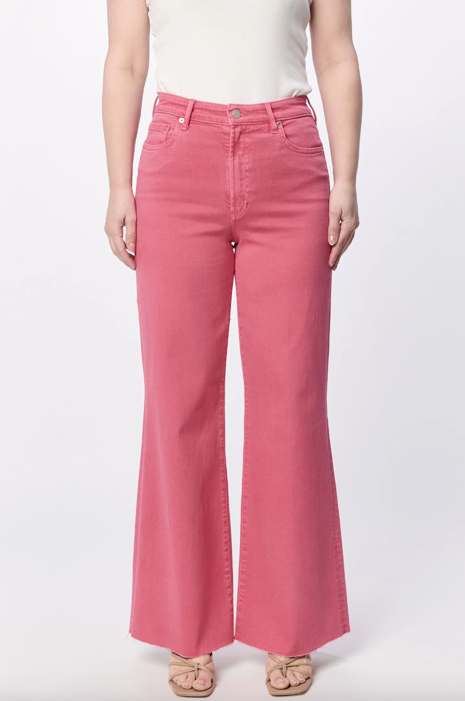 Dear John Raspberry Fiona Denim – The Farmer's Daughter