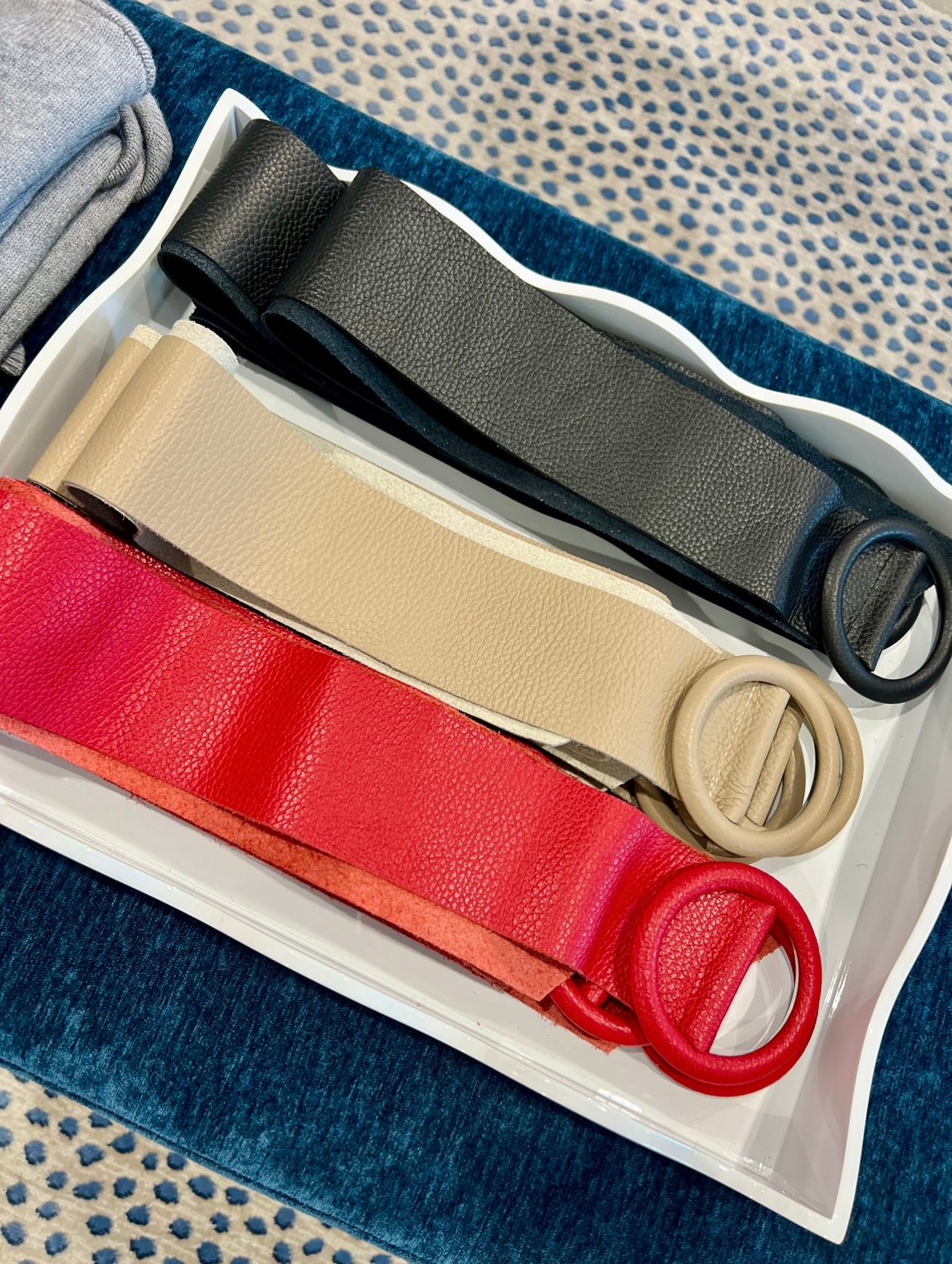 Round Leather Belt – The Farmer's Daughter