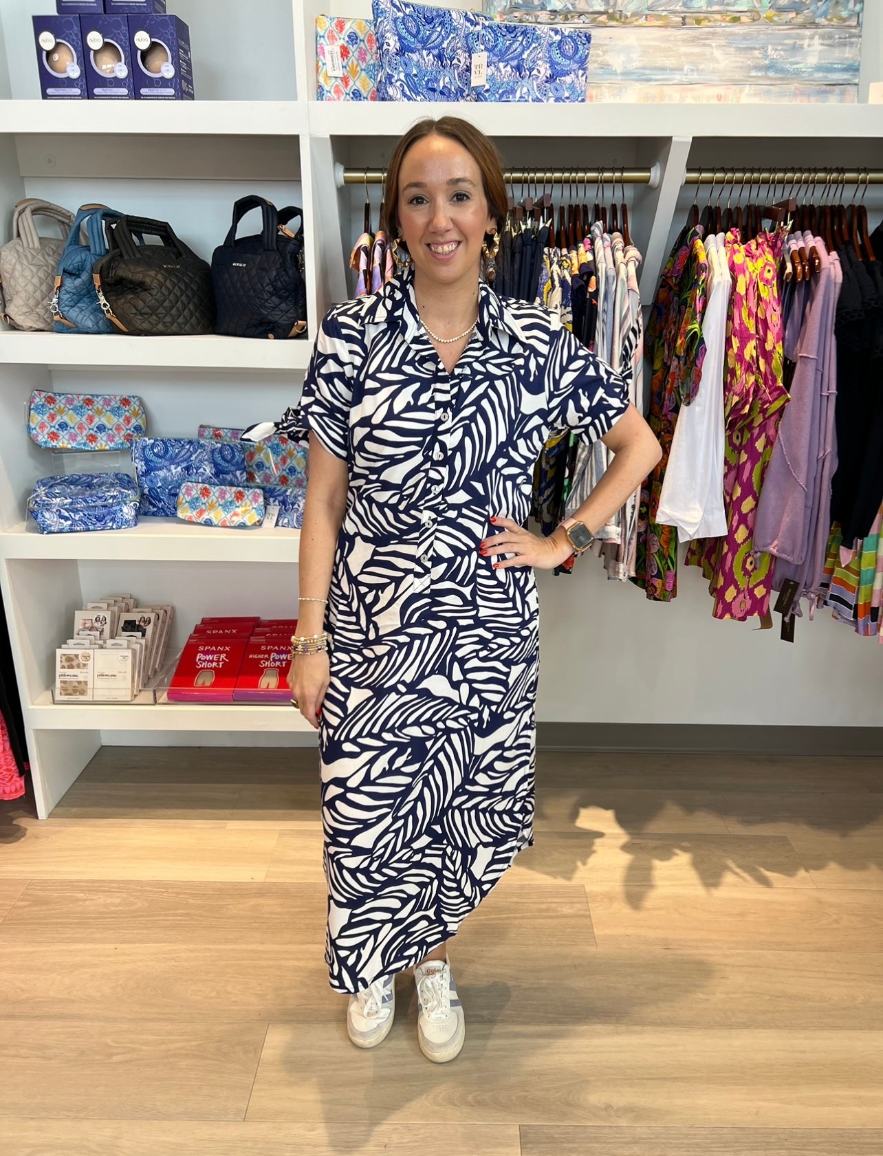 La Mer Luxe Tropical Leaf Hailey Midi – The Farmer's Daughter